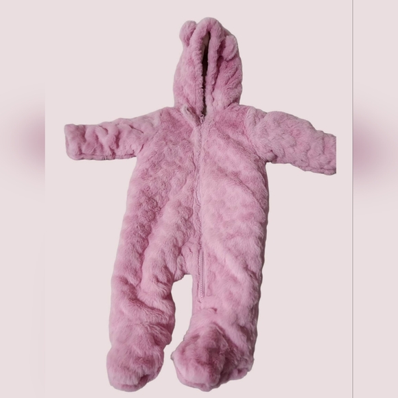 wonder nation | Jackets & Coats | Wonder Nation Fluffy Jumpsuit For ...